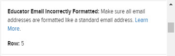DreamBox Insight Roster Upload: Formatting Educator Email Addresses ...