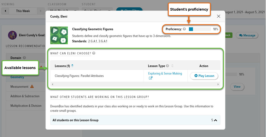 DreamBox Math: Lesson Recommendations for Educators – DreamBox Learning