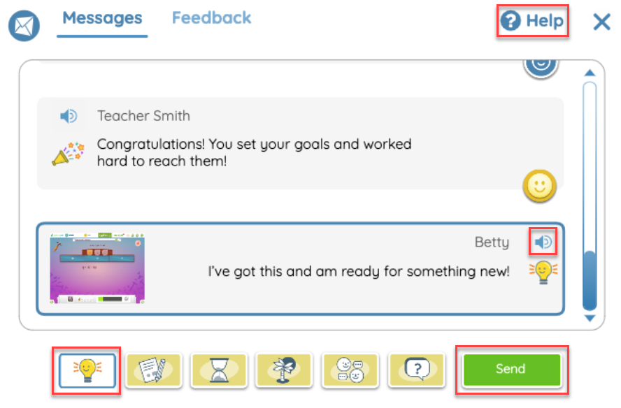 DreamBox Math Teacher-Student Messaging: Overview – DreamBox Learning