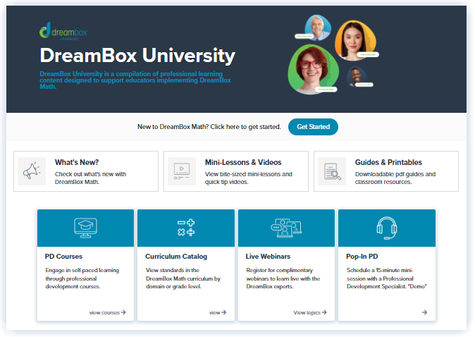 DreamBox University: Online Learning, Curriculum Guides, and Educator ...