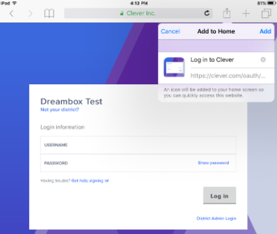 How to Create Bookmarks and Shortcuts for DreamBox Login Pages ...