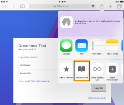 How to Create Bookmarks and Shortcuts for DreamBox Login Pages ...