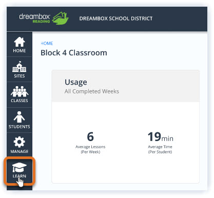 Reading Park: Educator Resources – DreamBox Learning