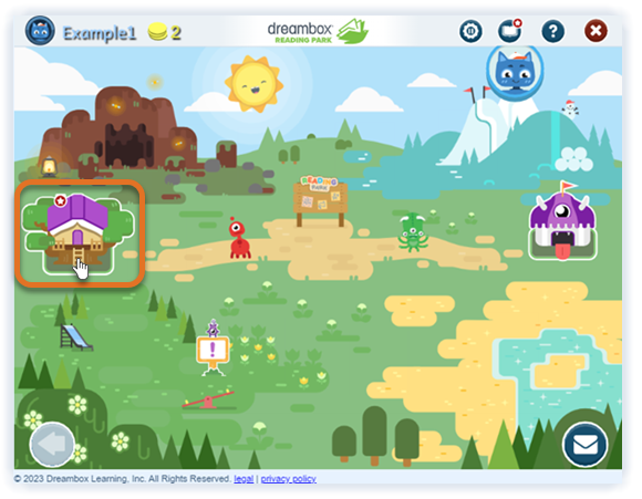 DreamBox Reading Park Student Experience: Exploring the Treehouse ...