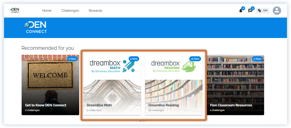 Getting Started with DEN Connect (Educators) – DreamBox Learning
