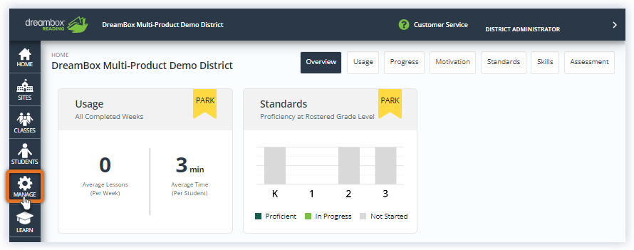Manual Roster Import: Locating the DreamBox Reading Site Code ...