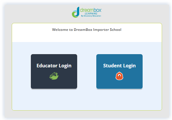Reading Park: How Students Log In on a Computer – DreamBox Learning