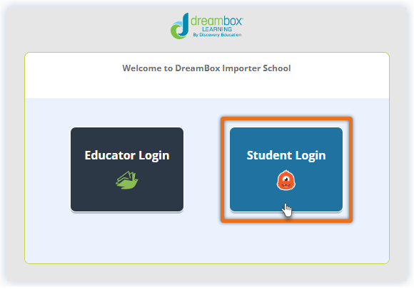 Reading Park: How Students Log In on a Computer – DreamBox Learning