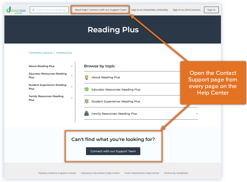 The DreamBox Learning Help Center: FAQs – DreamBox Learning