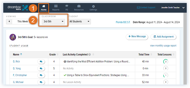 DreamBox Math: Printing Certificates – DreamBox Learning