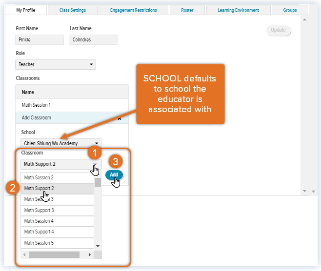 DreamBox Math Educator Dashboard: Add and Remove Teachers from a ...