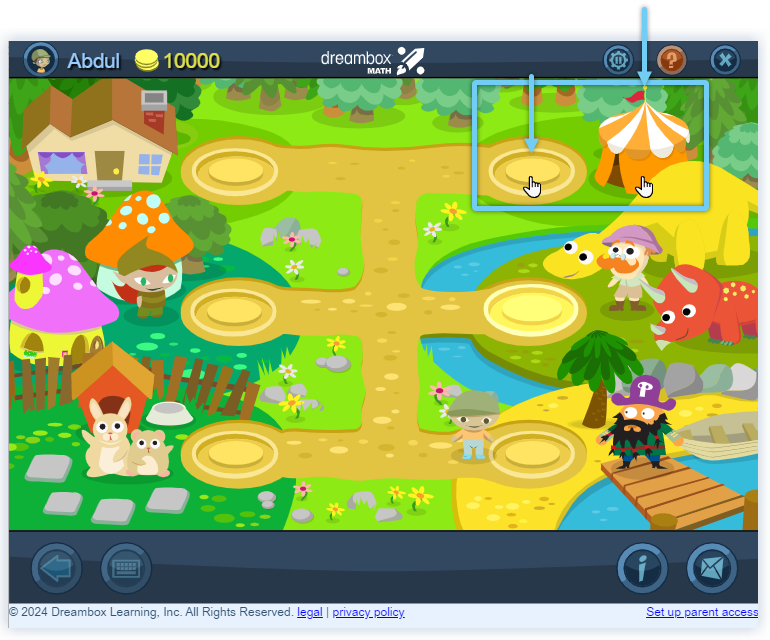 La sala de juegos en DreamBox Math (Kindergarten a 2° grado) – DreamBox ...