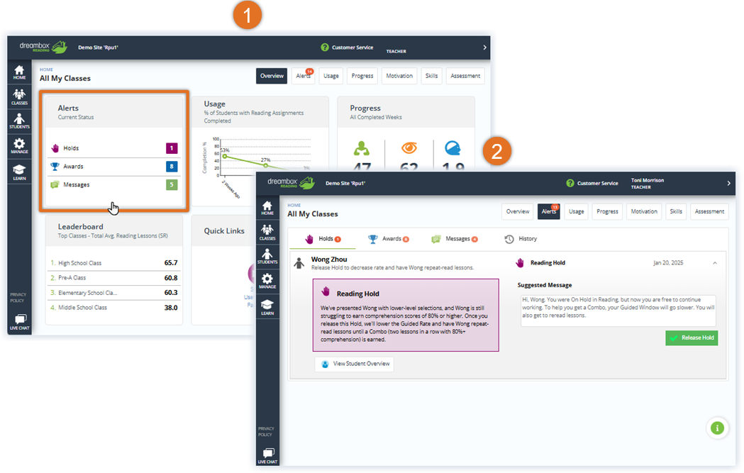 Reading Plus Educator Dashboard: Overview & Navigation (Teachers ...