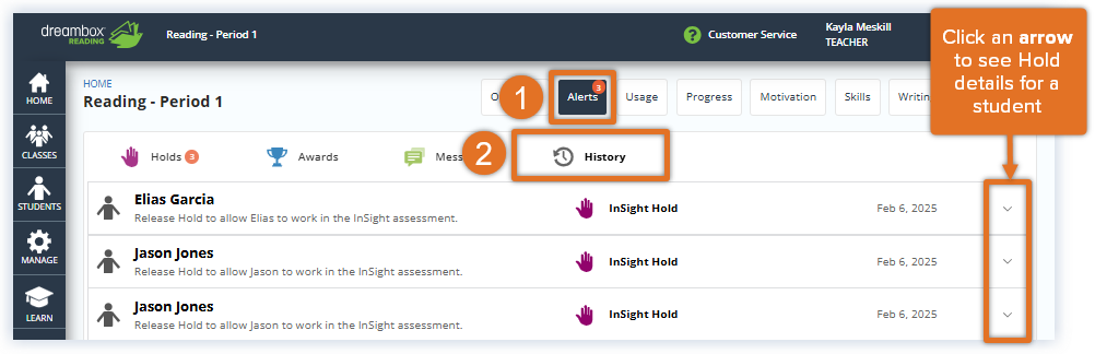 Reading Plus Educator Dashboard: How To Review and Release a Student On ...