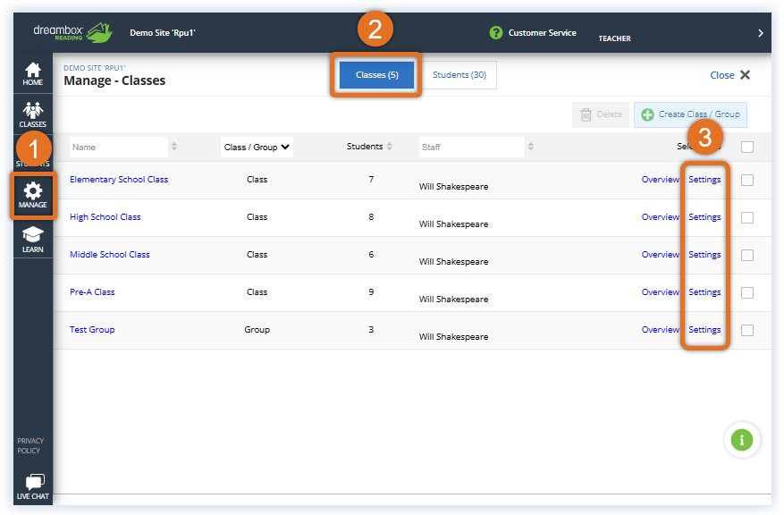 Reading Plus Educator Dashboard: Enrolling Students in a Class or Group ...
