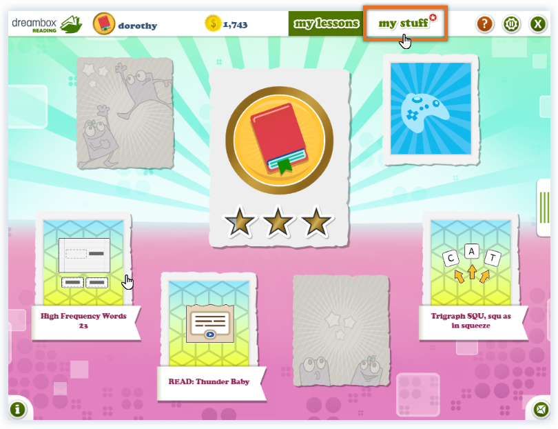 Changing a Student Avatar in the DreamBox Reading Park Grades 3-5 ...