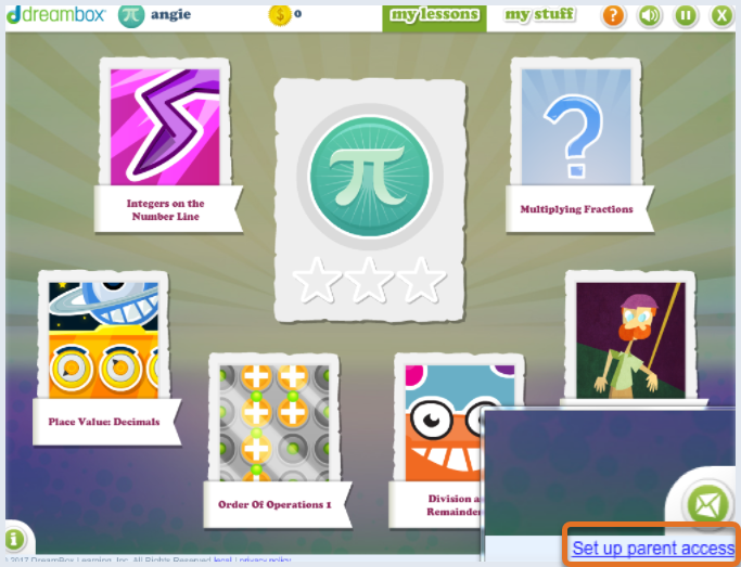 DreamBox Math School Families: Set Up a Free Family Account – DreamBox ...